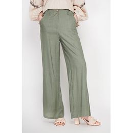 Le Jardin du Lin Leinen-Hose in Khaki - 64% | Gr&ouml;&szlig;e 38 | Damenhosen