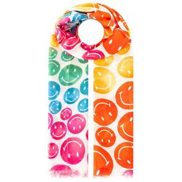 Zwillingsherz Schal "Smile" in Bunt - (L)180 x (B)100 cm - 16% | Damen-schals-tuecher