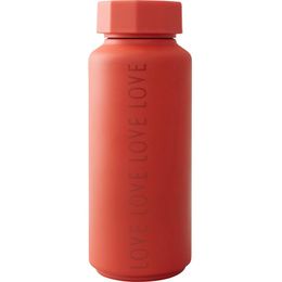 Design Letters Thermoflasche in Rot - 500 ml - 52% | Damen-outdoor-ausruestung