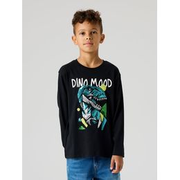 name it Longsleeve "Dorak" in Dunkelblau - 25% | Gr&ouml;&szlig;e 122/128 | Kinder-longsleeves