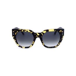 ISABEL MARANT &Eacute;TOILE Damen-Sonnenbrille in Braun-Beige/ Dunkelblau - 71% | Gr&ouml;&szlig;e 53 | Damen-brillen