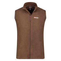 Geographical Norway Fleeceweste "Vug" in Hellbraun - 61% | Gr&ouml;&szlig;e XL | Herren-outdoorjacken