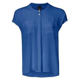 Heine Bluse in Blau - 52% | Gr&ouml;&szlig;e 42 | Damen-blusen