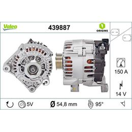 Valeo Generator NEW ORIGINAL PART 439887 f&uuml;r BMW TOYOTA