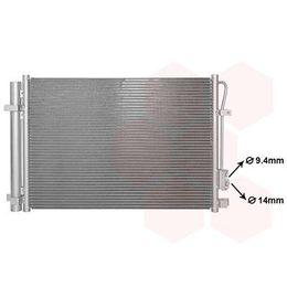 Van Wezel Kondensator, Klimaanlage 82015726 f&uuml;r HYUNDAI