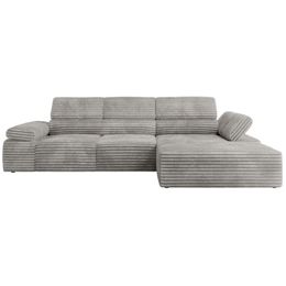H&ouml;ffner Ecksofa mit Sitzvorzug Rilasso grau Ma&szlig;e (cm): B: 296 H: 66 &raquo; H&ouml;ffner