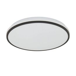 KHG LED-Deckenleuchte schwarz mit Fernbedienung `klein schwarz Ma&szlig;e (cm): H: 7 &Oslash;: 38 &raquo; H&ouml;ffner
