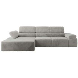 H&ouml;ffner Ecksofa mit Sitzvorzug Rilasso grau Ma&szlig;e (cm): B: 296 H: 66 &raquo; H&ouml;ffner