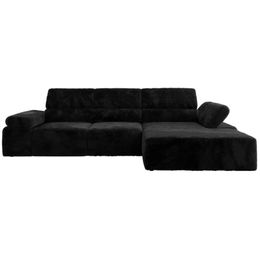 H&ouml;ffner Ecksofa mit Sitzvorzug Rilasso schwarz Ma&szlig;e (cm): B: 296 H: 66 &raquo; H&ouml;ffner