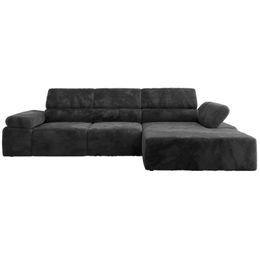H&ouml;ffner Ecksofa mit Sitzvorzug Rilasso grau Ma&szlig;e (cm): B: 296 H: 66 &raquo; H&ouml;ffner