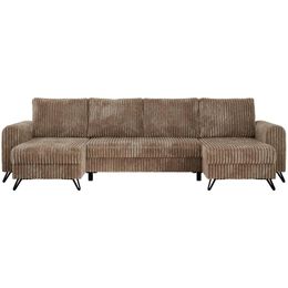 H&ouml;ffner Wohnlandschaft Braun &brvbar; braun &brvbar; Ma&szlig;e (cm): B: 312 H: 90 &raquo; H&ouml;ffner