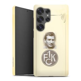 DeinDesign Galaxy S25 Ultra Handy Premium Case Smartphone Handyh&uuml;lle Schutzh&uuml;lle matt 1. Fc Kaiserslautern Fritz Walter Logo Premium Case