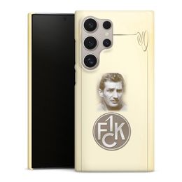 DeinDesign Galaxy S24 Ultra Handy Premium Case Smartphone Handyh&uuml;lle Schutzh&uuml;lle gl&auml;nzend 1. Fc Kaiserslautern Fritz Walter Logo Premium Case