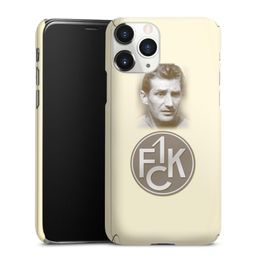 DeinDesign iPhone 11 Pro Handy Premium Case Smartphone Handyh&uuml;lle Schutzh&uuml;lle matt Logo 1. Fc Kaiserslautern Fritz Walter Premium Case