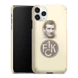DeinDesign iPhone 11 Pro Max Handy Premium Case Smartphone Handyh&uuml;lle Schutzh&uuml;lle gl&auml;nzend Logo 1. Fc Kaiserslautern Fritz Walter Premium Case