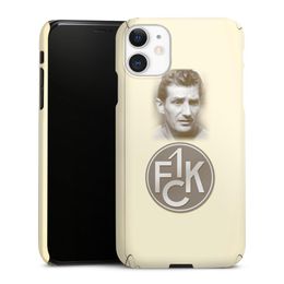 DeinDesign iPhone 11 Handy Premium Case Smartphone Handyh&uuml;lle Schutzh&uuml;lle matt 1. Fc Kaiserslautern Fritz Walter Logo Premium Case