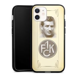 DeinDesign iPhone 12 mini Handy Silikon H&uuml;lle Case schwarz Handyh&uuml;lle 1. Fc Kaiserslautern Fritz Walter Logo