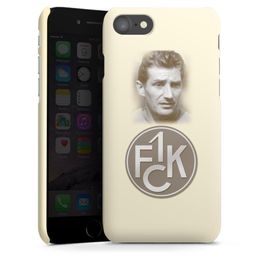DeinDesign iPhone SE (2020) Handy Premium Case Smartphone Handyh&uuml;lle Schutzh&uuml;lle matt Logo 1. Fc Kaiserslautern Fritz Walter Premium Case