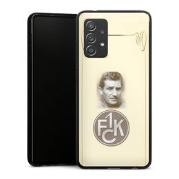 DeinDesign Galaxy A52s 5G Handy Silikon H&uuml;lle Case schwarz Handyh&uuml;lle 1. Fc Kaiserslautern Fritz Walter Logo