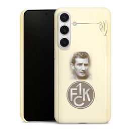 DeinDesign Galaxy S24+ Handy Premium Case Smartphone Handyh&uuml;lle Schutzh&uuml;lle gl&auml;nzend 1. Fc Kaiserslautern Fritz Walter Logo Premium Case