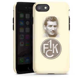 DeinDesign iPhone SE (2020) Handy Panzer Handyh&uuml;lle robuste Outdoor H&uuml;lle Schutzh&uuml;lle matt Logo 1. Fc Kaiserslautern Fritz Walter Tough Case