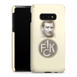 DeinDesign Galaxy S10e Handy Premium Case Smartphone Handyh&uuml;lle Schutzh&uuml;lle matt 1. Fc Kaiserslautern Fritz Walter Logo Premium Case