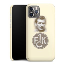 DeinDesign iPhone 12 Pro Handy Premium Case Smartphone Handyh&uuml;lle Schutzh&uuml;lle matt 1. Fc Kaiserslautern Fritz Walter Logo Premium Case