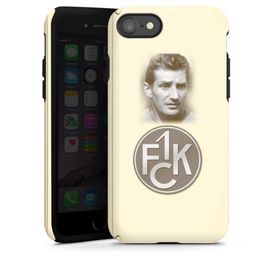 DeinDesign iPhone SE (2020) Handy Panzer Handyh&uuml;lle robuste Outdoor H&uuml;lle Schutzh&uuml;lle gl&auml;nzend Logo 1. Fc Kaiserslautern Fritz Walter Tough Case