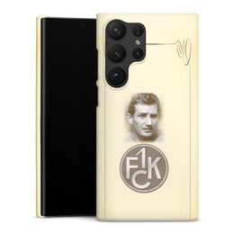DeinDesign Galaxy S23 Ultra Handy Premium Case Smartphone Handyh&uuml;lle Schutzh&uuml;lle matt 1. Fc Kaiserslautern Fritz Walter Logo Premium Case