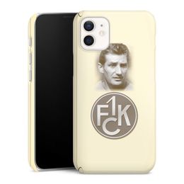 DeinDesign iPhone 12 mini Handy Premium Case Smartphone Handyh&uuml;lle Schutzh&uuml;lle gl&auml;nzend 1. Fc Kaiserslautern Fritz Walter Logo Premium Case