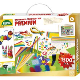 Kreativset LENA "Bastelkoffer Premium", bunt, Kreativsets, Kinder, Kunststoff