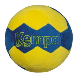 Handball Kempa "Handball SOFT KIDS Kids" Gr. A, Kempablau, fluo gelb, B&auml;lle, Kinder, NOSIZE