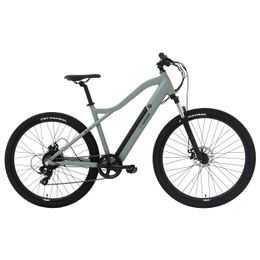 E-Bike Telefunken "Aufsteiger MT922" Gr. 48, aluminiumgrau, schwarz, Elektrofahrr&auml;der, 48cm, 29 Zoll (73,66cm), Pedelec, Elektrofahrrad, Damen u. Herren, E-MTB, Mountainbike, 29 Zoll