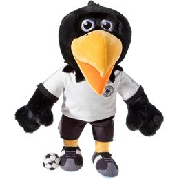 Kuscheltier Heunec "DFB, Adler Paule", schwarz, Pl&uuml;schfiguren, KinderB:25cm H:43cm, Kuscheltier, enth&auml;lt recyceltes Material, B:25cm H:43cm