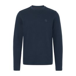 Langarmshirt Blend "Langarmshirt BHForta", Herren, Gr. 3XL, blau (salute), Obermaterial: 100% Baumwolle CO., Shirts Langarmshirt