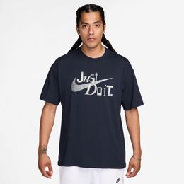 T-Shirt Nike "U NSW TEE LSE JDI", Herren, Gr. M, obsidian, Obermaterial: 100% Baumwolle, Shirts T-Shirt, sportlicher Stil, f&uuml;r Alltag und verschiedene Aktivit&auml;ten