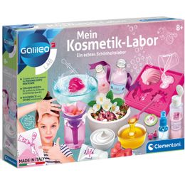 Experimentierkasten Clementoni "Galileo, Mein Kosmetik-Labor", bunt, Experimentierk&auml;sten, Kinder, Made in Europe