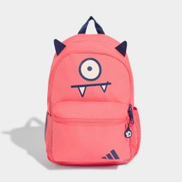 Rucksack adidas Performance "LK TRNSTR BP", pure turbo, dunkelblau, Rucks&auml;cke, Kinder, Obermaterial: 100% Polyester, Rucksack