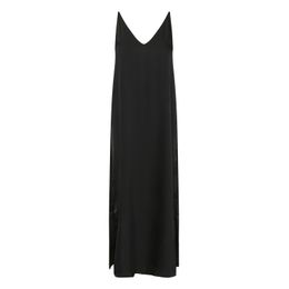 Midikleid Kaffe "Kleid KArory", Damen, Gr. 46, N-Gr, schwarz deep, Obermaterial: 100% Polyester PES., Kleider Midikleid