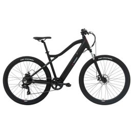 E-Bike Telefunken "Aufsteiger MT922" Gr. 48, schwarz, schwarz, Elektrofahrr&auml;der, 48cm, 29 Zoll (73,66cm), Pedelec, Elektrofahrrad, Damen u. Herren, E-MTB, Mountainbike, 29 Zoll