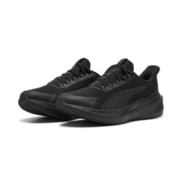 Trainingsschuh Puma "Dasher Lite SLIPTECH&trade; Laufschuhe Erwachsene", Damen, Gr. 47, schwarz, Obermaterial: Textil, Synthetik. Futter: Textil. Innensohle: Textil. Laufsohle: Gummi, Schuhe
