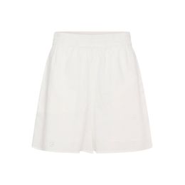 Shorts Kaffe "Shorts KAfiona", Damen, Gr. 38, N-Gr, wei&szlig; (chalk), Obermaterial: 100% Baumwolle CO., Hosen Shorts