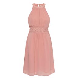 Midikleid Cream "Kleid CRSantina", Damen, Gr. 44, N-Gr, rosa (ash rose), Obermaterial: 100% Polyester PES., Kleider Midikleid