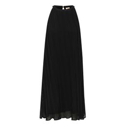 Midikleid Culture "Kleid CUelise", Damen, Gr. L, N-Gr, schwarz, Obermaterial: 100% Polyester PES., Kleider Midikleid