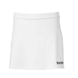 Skort Kempa "Skort SKORT GIRLS Kids", M&auml;dchen, Gr. 128, wei&szlig;, Obermaterial: 100% Polyester PES., R&ouml;cke Skort