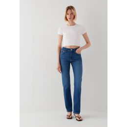 Mavi Damen Straight-Jeans "KENDRA"mid str, Gr. 25, 87% Baumwolle, 11% Polyester, 2% Elastan, Jeans, gerde Form