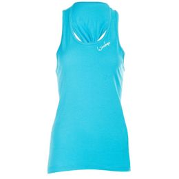 Tanktop WINSHAPE "MCT001", Damen, Gr. XL, blau (sky blau), 50% Modal, 50% Baumwolle, Rundhals, Tops Tanktop, Ultra leicht