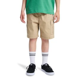 Cargoshorts Quiksilver "Taxer", M&auml;dchen, Gr. 16, khaki, Obermaterial: 98% Baumwolle, 2% Elasthan., Hosen