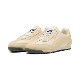 Sneaker Puma "ARIZONA NYLON", Damen, Gr. 42, buttercream, unifarben, Schuhe Sneaker, f&uuml;r vielseitige Eins&auml;tze, mit Wildleder-Overlays, sportlicher Stil