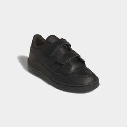 Sneaker adidas Sportswear "RAPID COURT CF C", M&auml;dchen, Gr. 28, cschwarz, cschwarz, carbon, Synthetik, Schuhe Sneaker, f&uuml;r Kinder & Jugendliche